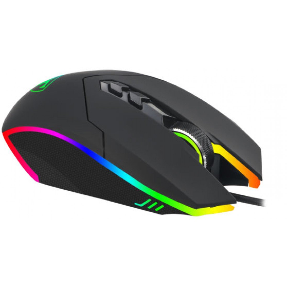 Mouse Gamer T-Dagger Lieutenant RGB 8000 DPI, 7 Botões Programáveis, Black