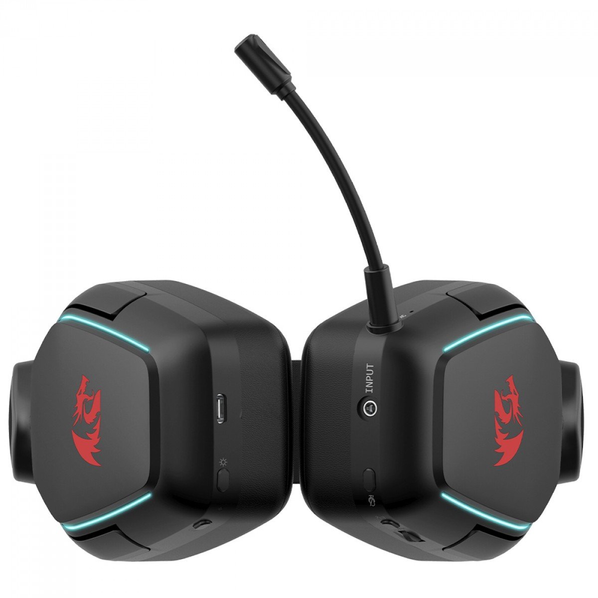 Headset Gamer Redragon Mira, 3-Mode, Wireless, Bluetooth, USB, Drivers ...