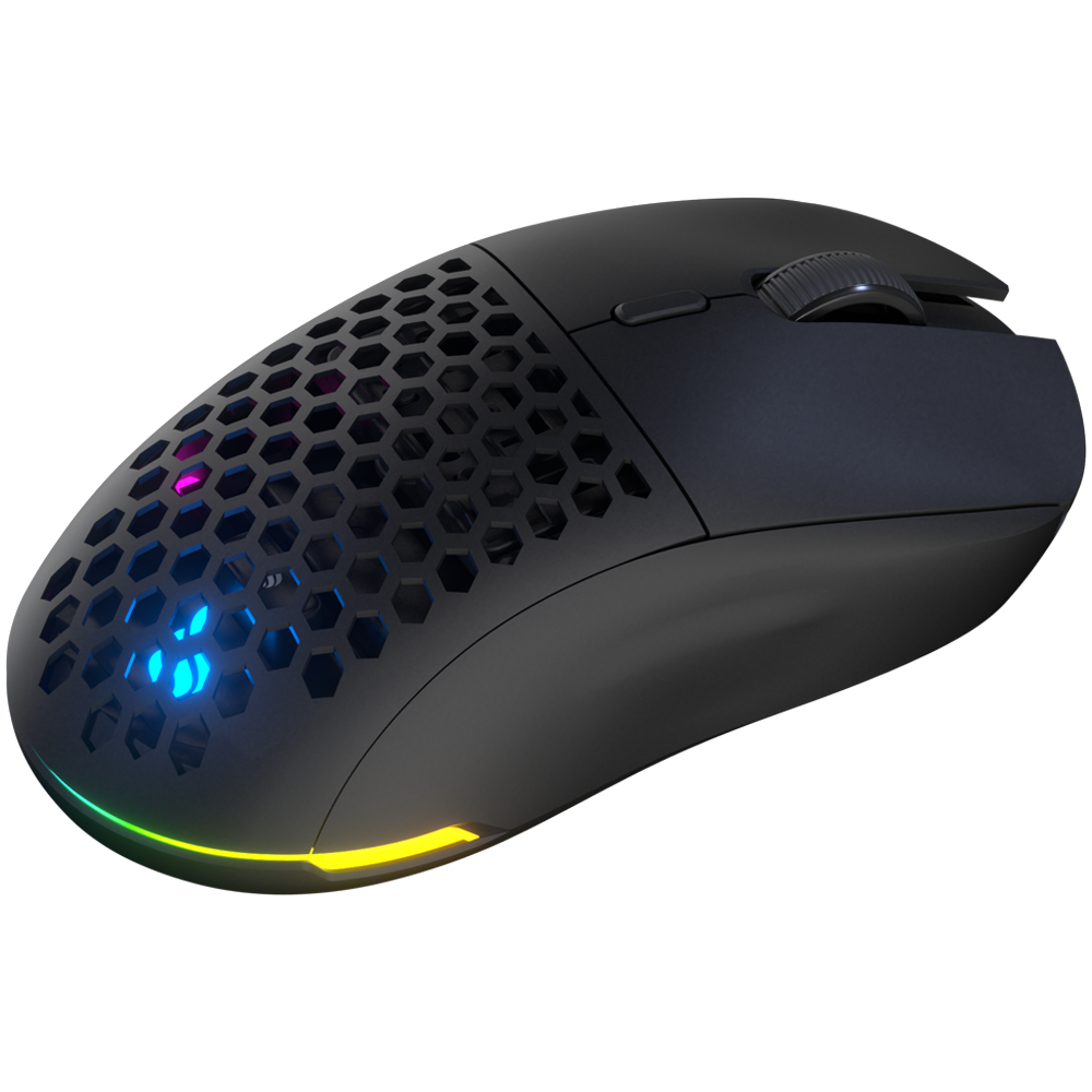 MOUSE GAMER SEM FIO FALLEN PANTERA PRO WIRELESS PRETO - MO-FN-PA-PRO-WL-PT