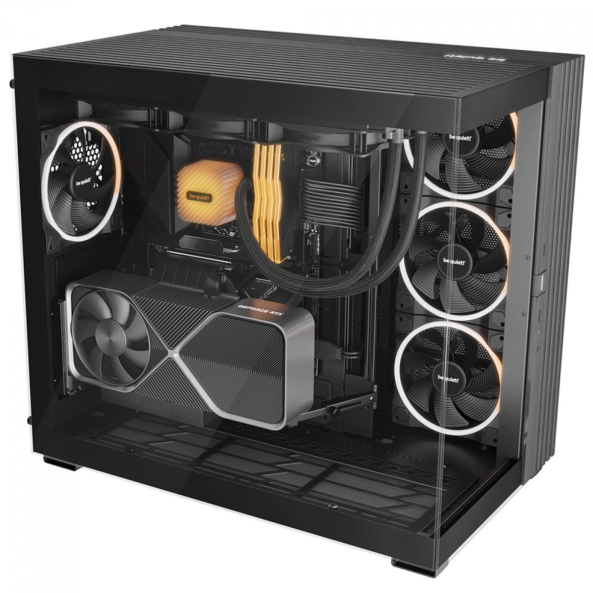 GABINETE GAMER BE QUIET LIGHT BASE 900 DX, ARGB, FULL TOWER, EATX ...