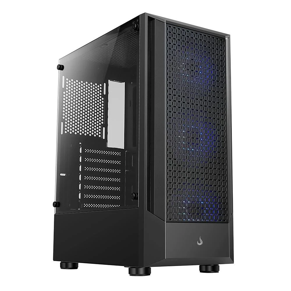 Gabinete Gamer Rise Mode Wave - Mid Tower, USB 2.0+3.0, Lateral Vidro ...